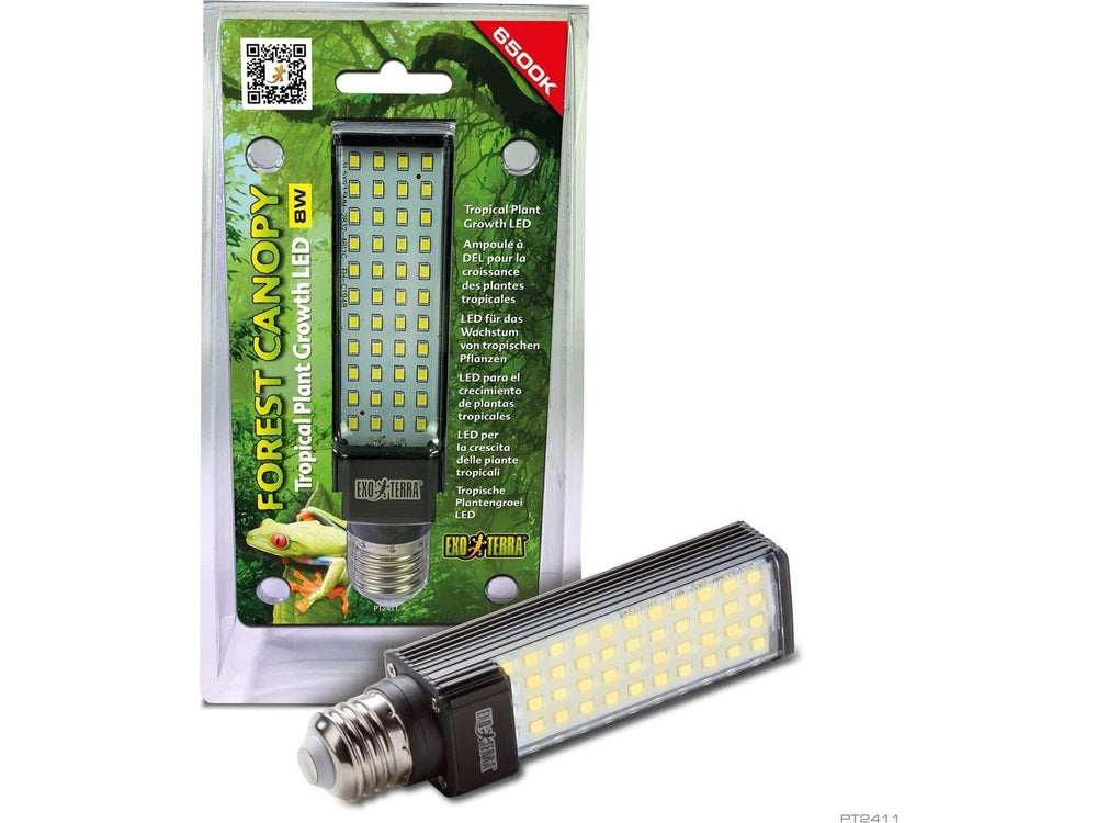 Exo Terra Forest Canopy LED 8W | “Bright Natural Lighting for Forest ...