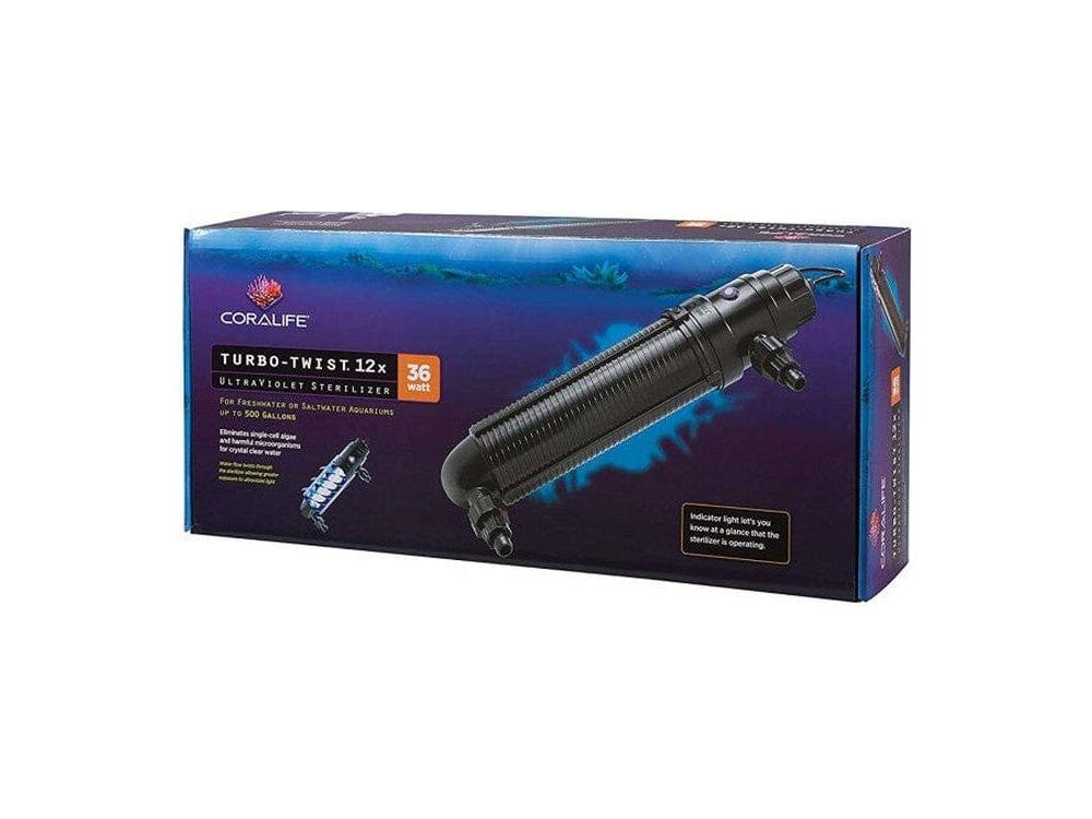 Coralife Turbo-Twist UV Sterilizer 1ea/12X, 36 W, Up To 500 gal – Dubia.com