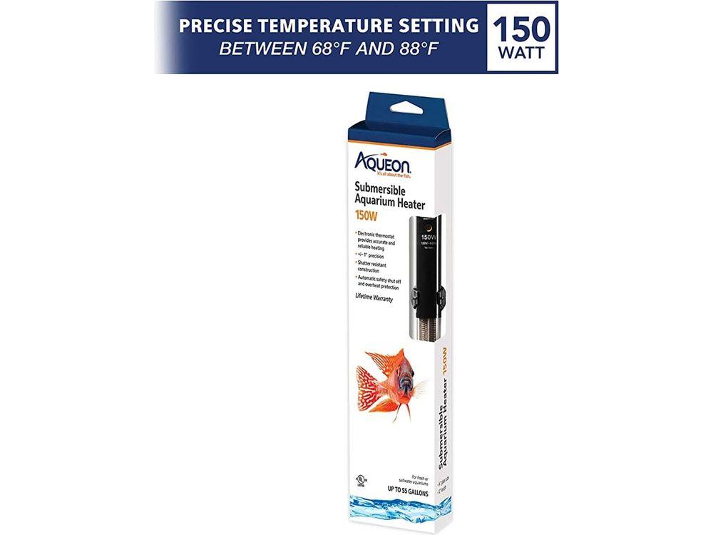 Aqueon Submersible Aquarium Heater 150W – Dubia.com