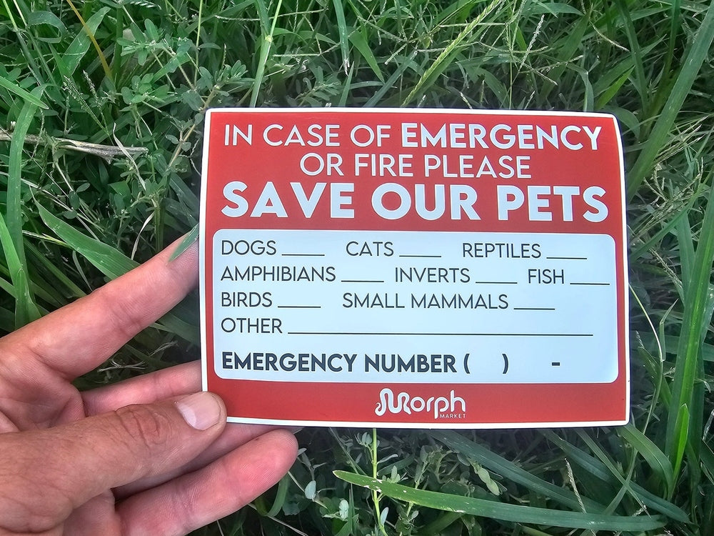 In Case of Emergency Sticker – Dubia.com