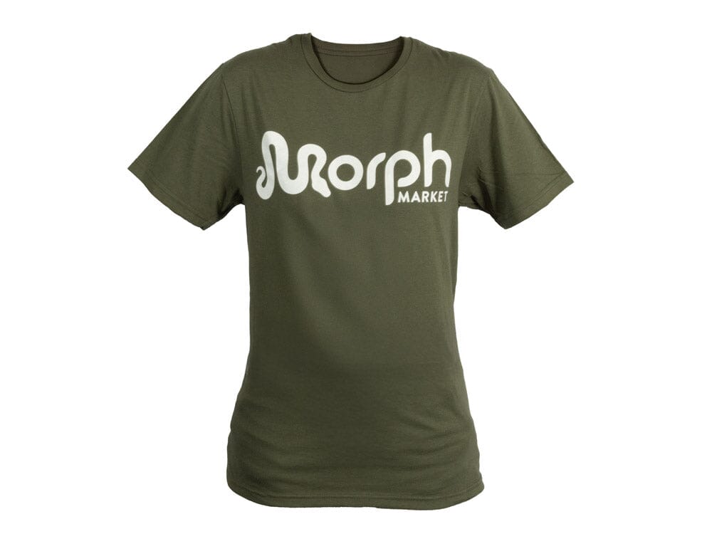 MorphMarket Olive Green Logo T-Shirt – Dubia.com