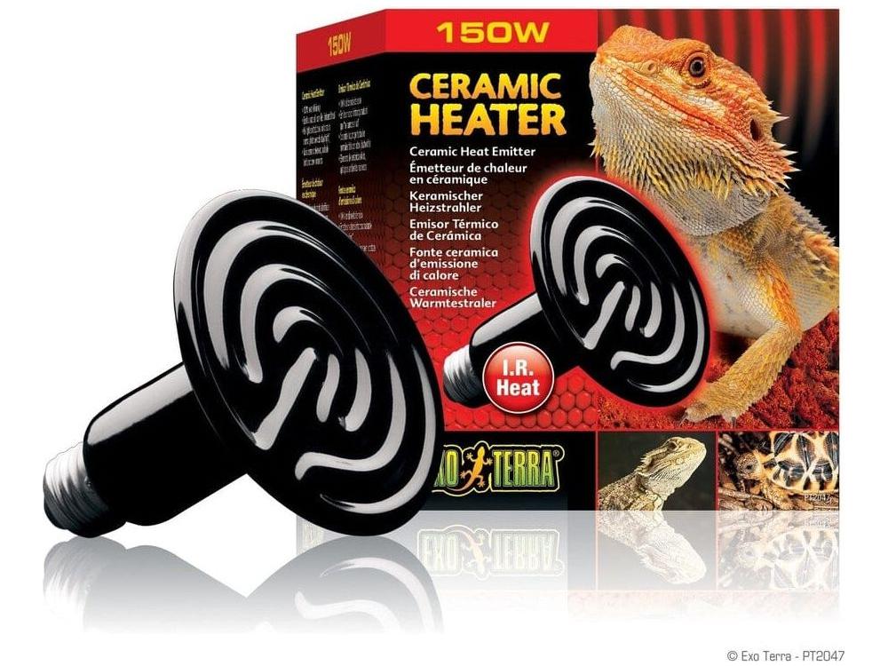 Exo Terra Ceramic Heater, 150w | Reptile Supply – Dubia.com