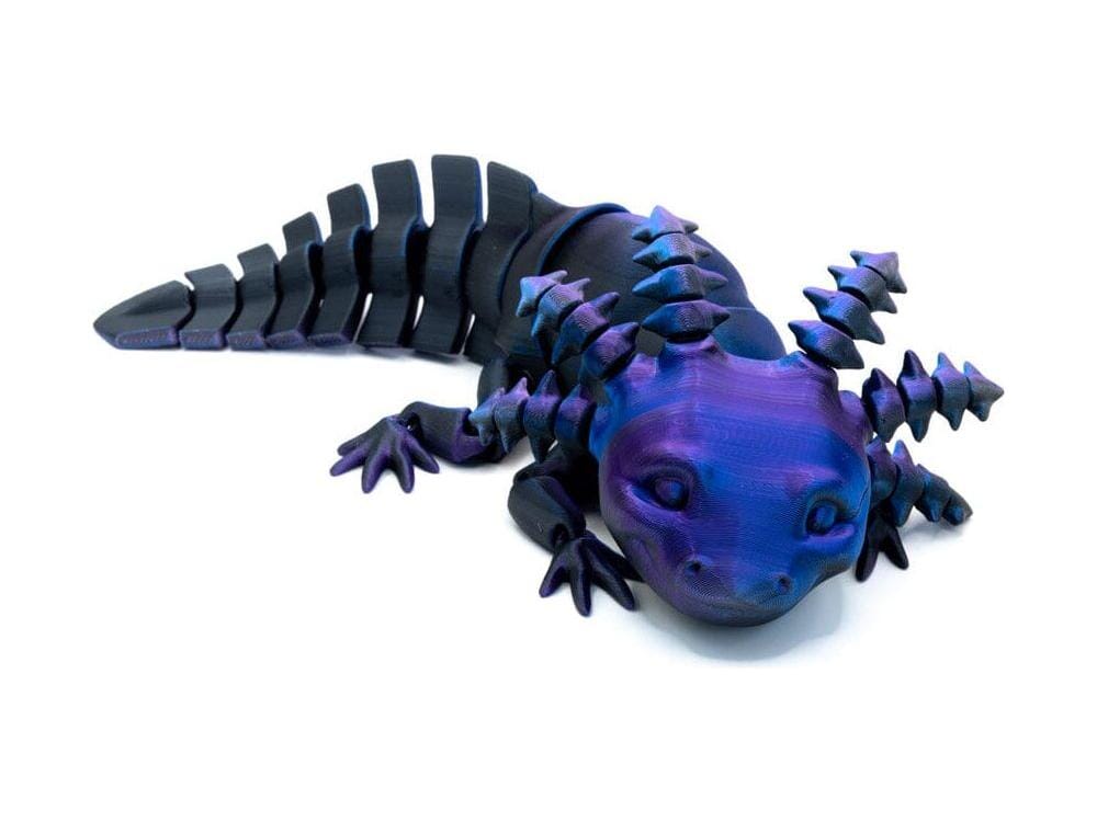 3D Printed Multi-Color Axolotl - Large – Dubia.com