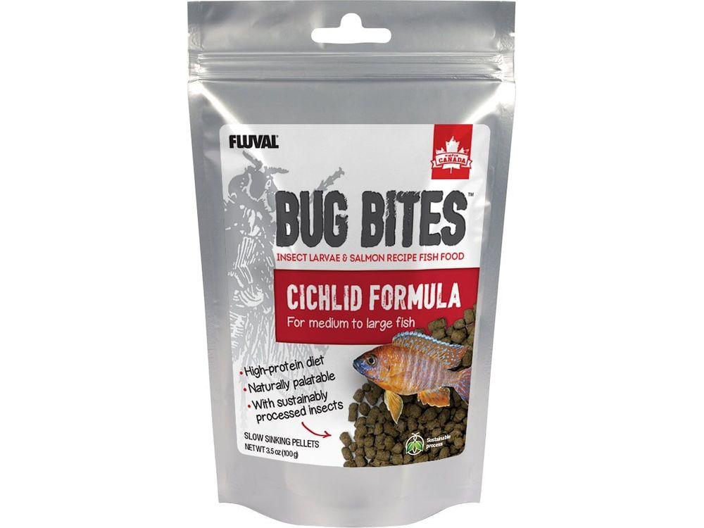 Fluval Bug Bites Cichlid Pellets 3.53oz – Dubia.com