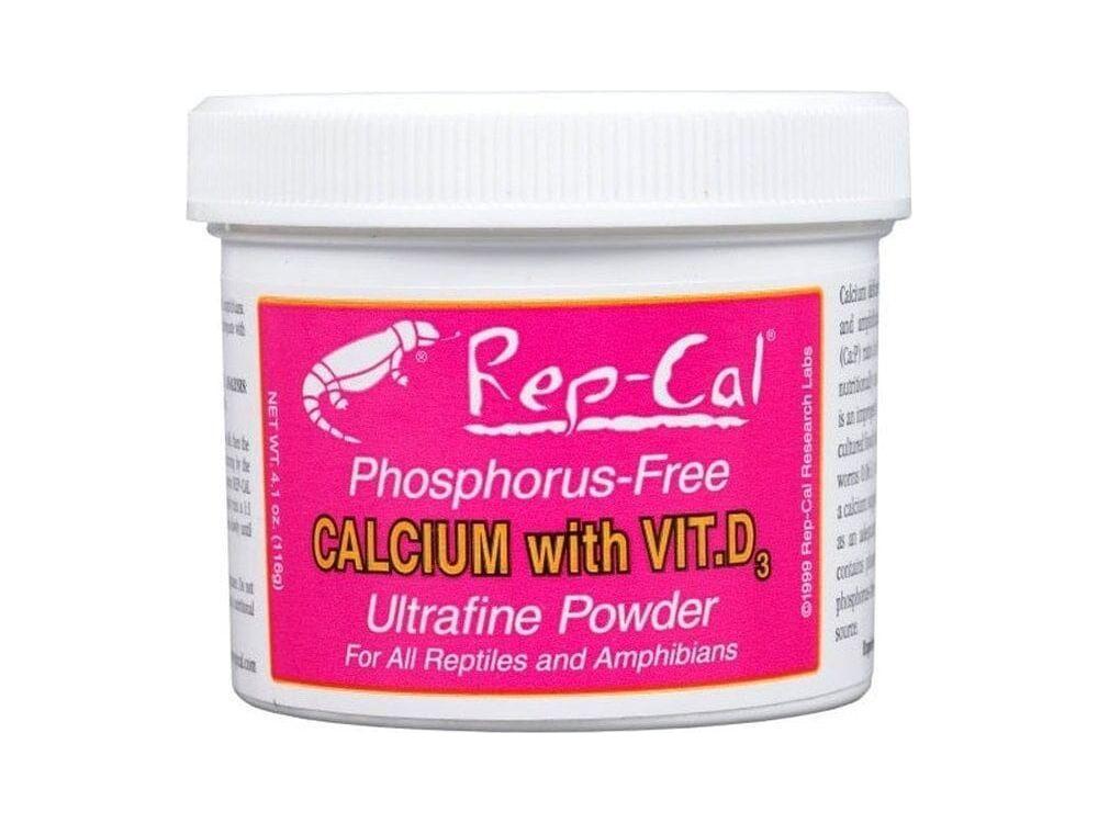 Rep-Cal Calcium with Vitamin D3, 3.3oz | Reptile Supply – Dubia.com