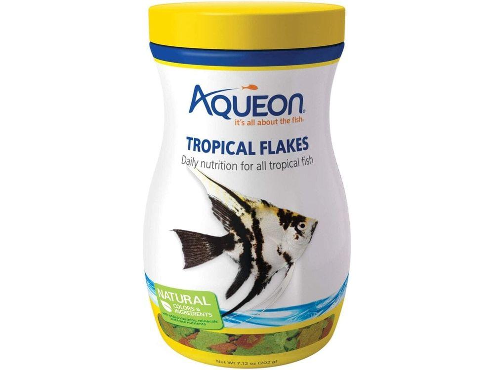 Aqueon Tropical Flakes Fish Food 7.12oz – Dubia.com