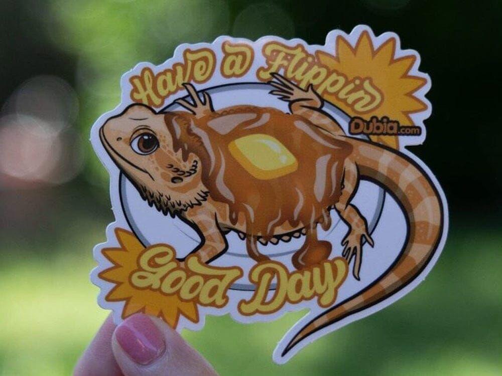 Flippin Good Day Sticker – Dubia.com
