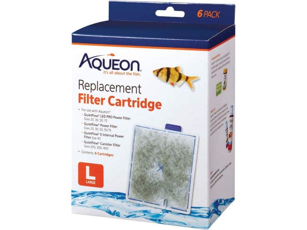 Aqueon Replacement Filter Cartridges, Large - 6 pk – Dubia.com