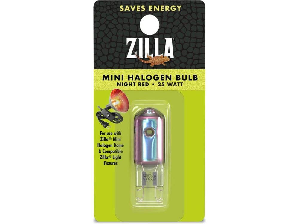 Zilla Mini Halogen Bulb Night Red, 1ea/25 W – Dubia.com