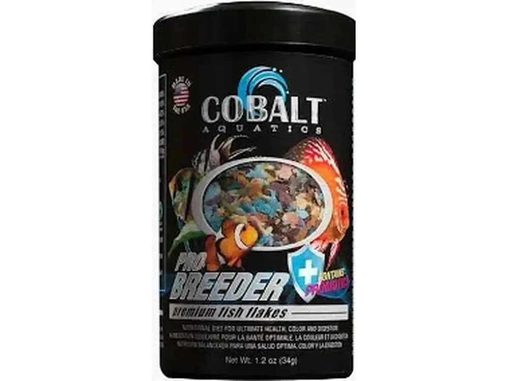 Cobalt Pro Breeder Flake 1.2oz - Premium Fish Breeding Food – Dubia.com