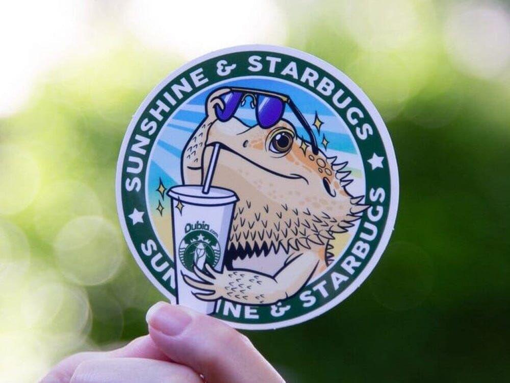 Sunshine and Starbugs Sticker – Dubia.com