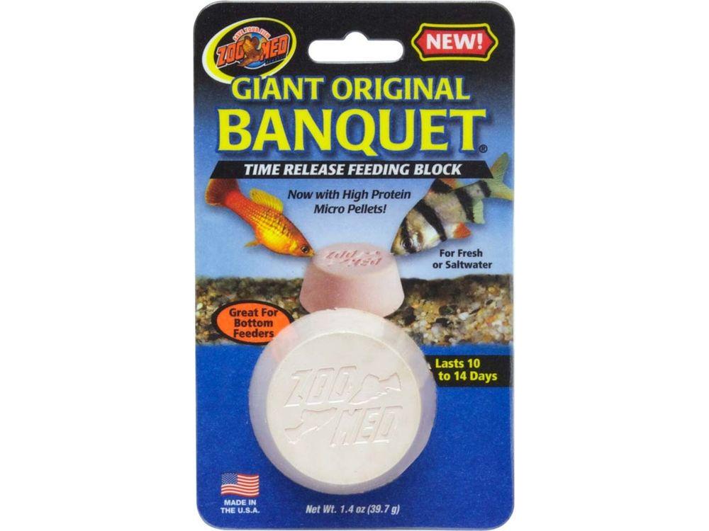Zoo Med Original Banquet Fish Feeding Block 1ea/1.4 oz, Giant – Dubia.com