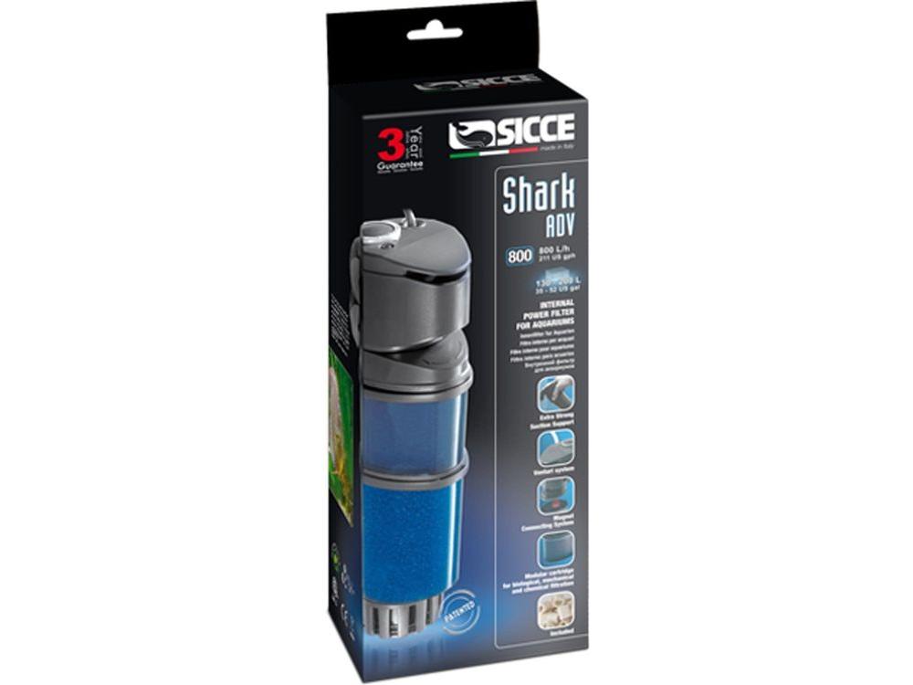 Sicce SHARK ADV 800 Internal Filter - 211 GPH 1ea – Dubia.com